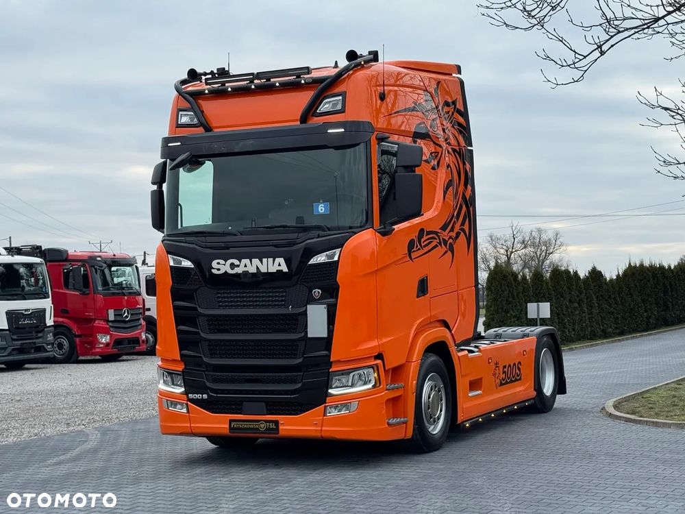Używany Scania 500 S / ACC / CAŁA NA PODUCHACH / OBRACANY FOTEL ...