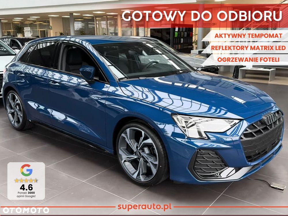 Nowy Audi A3 Sportback 2025 - 162 800 PLN, 1 km - Otomoto.pl