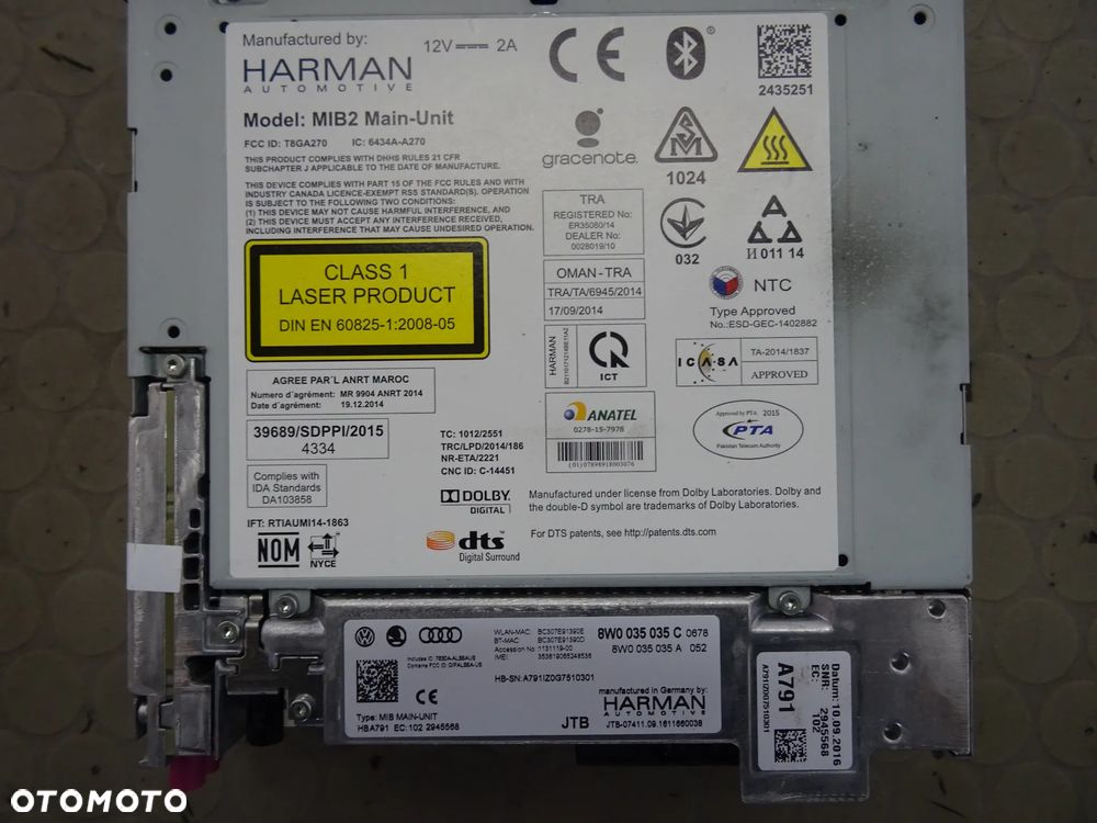 Używany Nawigacje GPS fabryczne - 2 000 PLN - Otomoto.pl