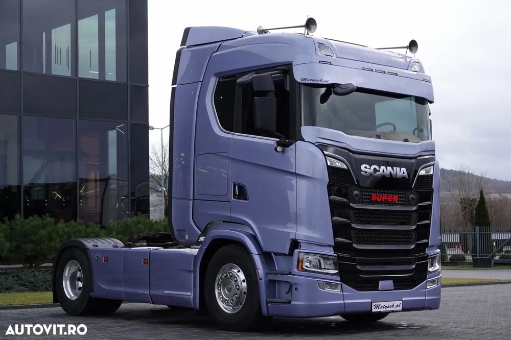 Utilizat Scania S 580 / V8 / RETARDER / HIDRAULIC / FULL AIRMATIC ...