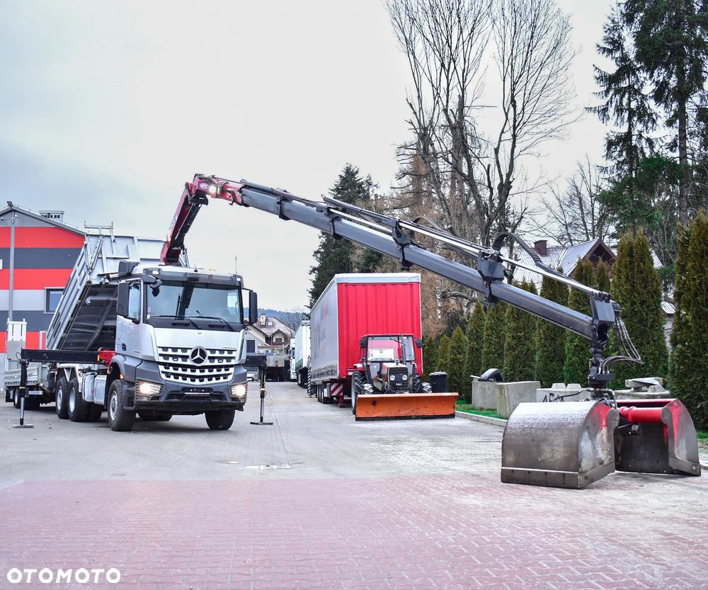 Używany Mercedes-Benz Arocs 2643 6x4-4 HAD ! Przedni napęd ! HMF 2120 K ...