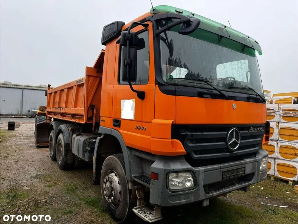 Używany Mercedes-Benz ACTROS 3341/ EURO 5/ 6X6/ WYWROTKA TRÓJSTRONNA ...