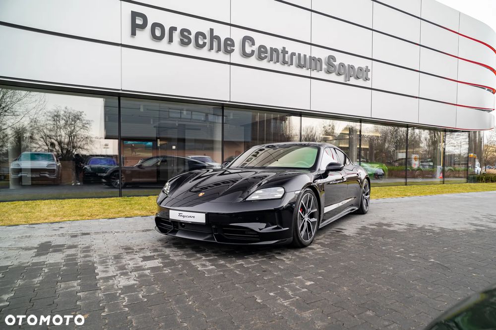 Nowy Porsche Taycan 2024 - 599 000 PLN, 10 km - Otomoto.pl