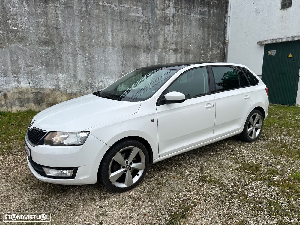Usado Skoda Rapid Spaceback 2014 - 7 250 EUR, 160 844 km - Standvirtual.com