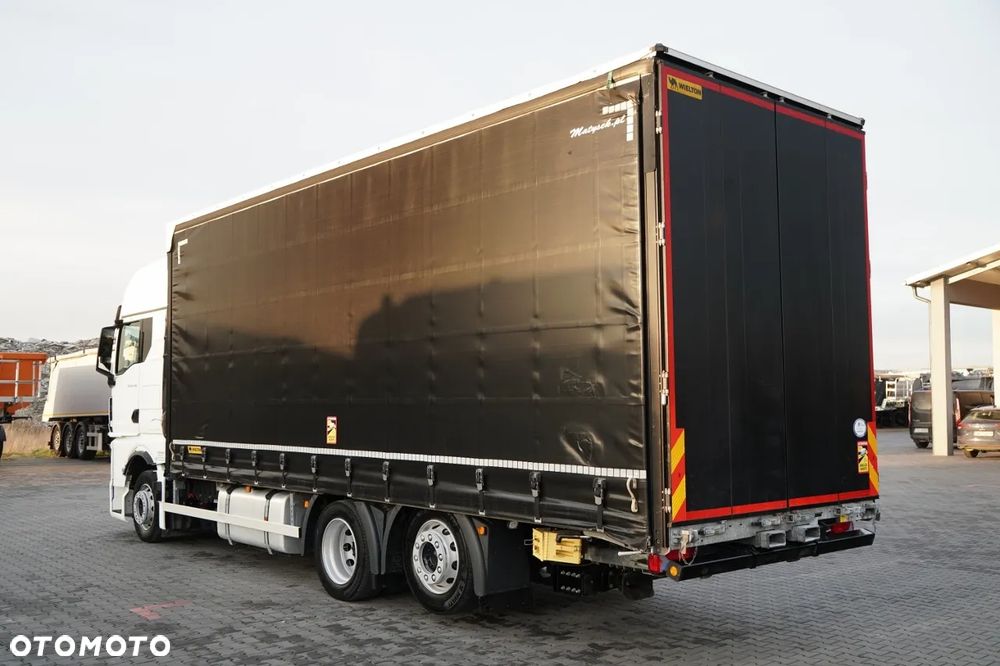 Używany MAN TGX 26.480 / SOLÓWKA / MEGA / 6X2 / KLIMATYZACJA POSTOJOWA ...