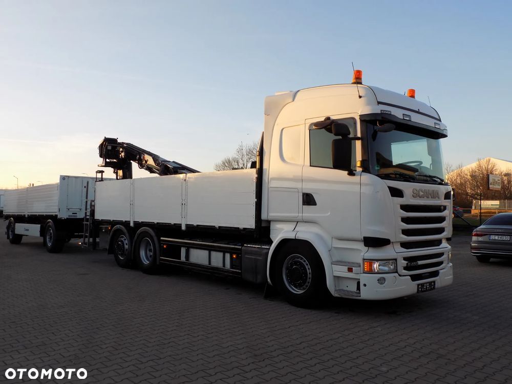 Używany Scania R450 HIAB177/OŚ SKRĘTNA/ 2017 - 195 900 PLN, 520 000 km ...