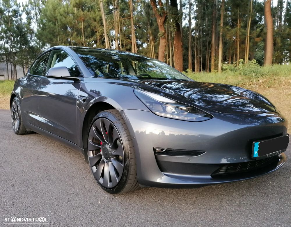 Usado Tesla Model 3 2021 - 35 300 EUR, 42 000 km - Standvirtual.com