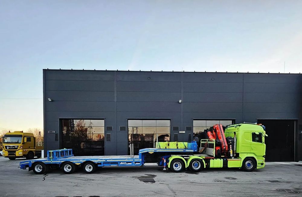 Używany Scania R 520 6x2 FASSI F 485 RA.2.28 EURO 6 HDS ŻURAW Ciągnik ...