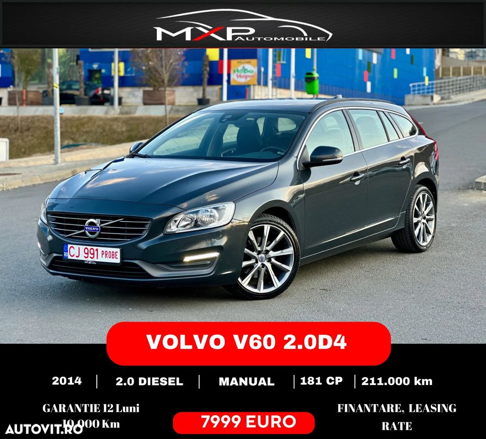 Utilizat Volvo V60 2014 - 7 999 EUR, 211 000 km - Autovit.ro