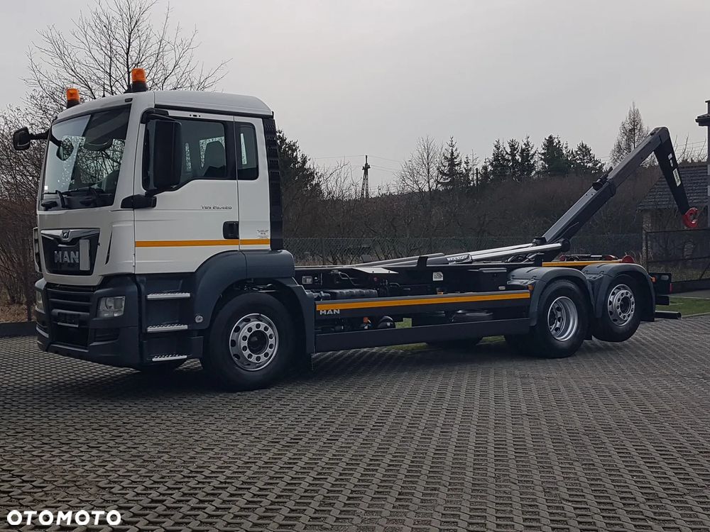 Używany MAN TGS 26.420 E6 HAKOWIEC HS20 6x2 3-OSIE 2017 - 176 900 PLN ...