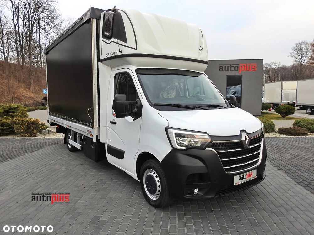 Używany Renault MASTER PLANDEKA WINDA 9 PALET TEMPOMAT LEDY PNEUMATYKA ...