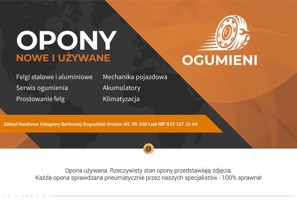 Używany Opony - 304,99 PLN - Otomoto.pl