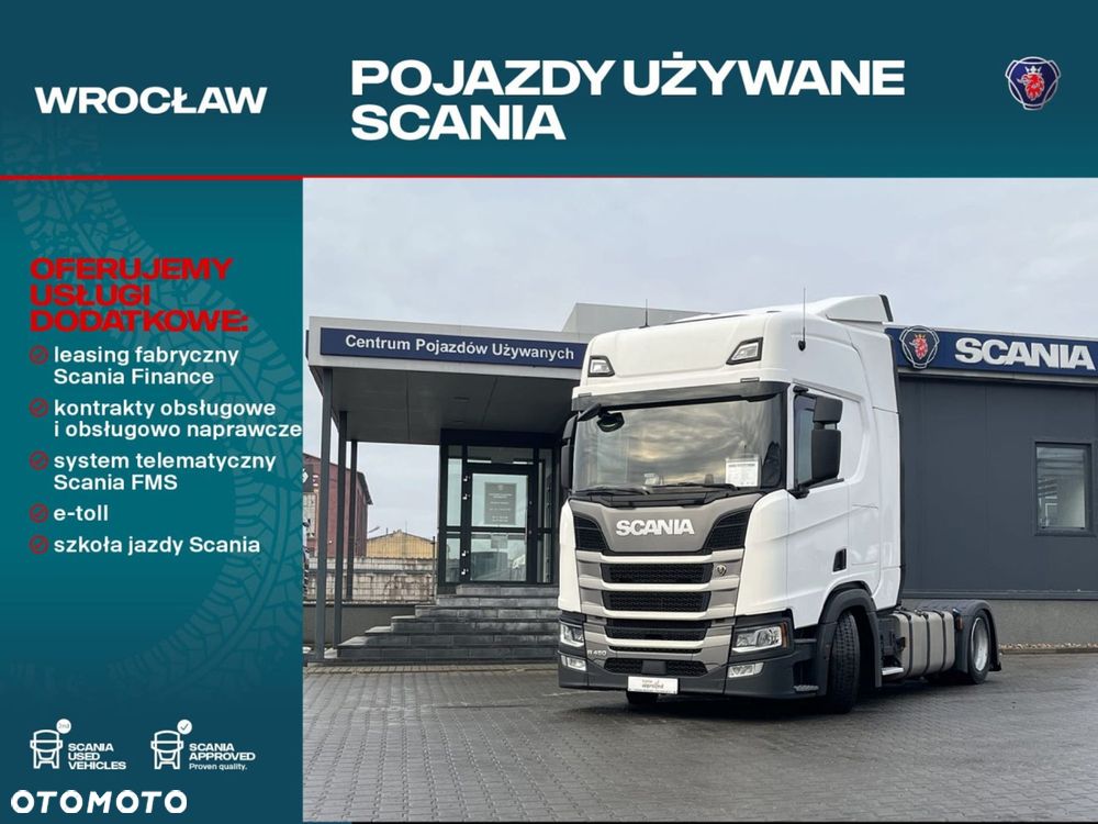 Używany Scania R 450 A4x2EB Klimatyzacja postojowa 2022 - 367 770 PLN ...