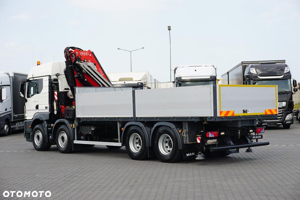 Używany MAN TGS / 35.470 / E 6 / SKRZYNIOWY + HDS / FASSI F 545 / ŁAD ...