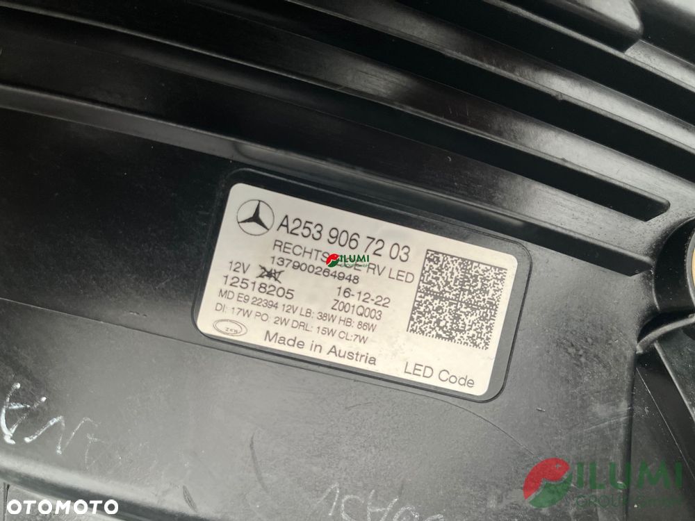 Używany Lampy przednie - 2 275,50 PLN - Otomoto.pl