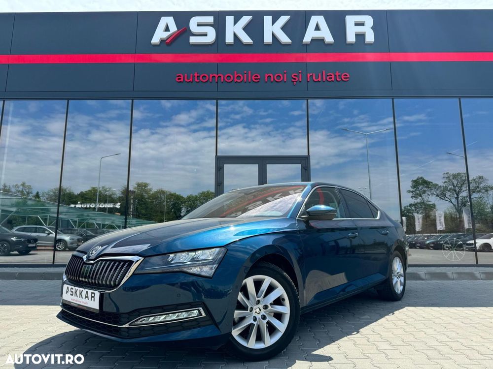 Utilizat Skoda Superb 2020 - 24 899 EUR, 63 643 km - Autovit.ro