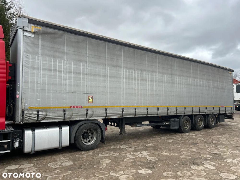 Używany Kögel MEGA FIRANKA SAF / OŚ PODNOSZONA / 2019 ROK / PODNOSZONY ...