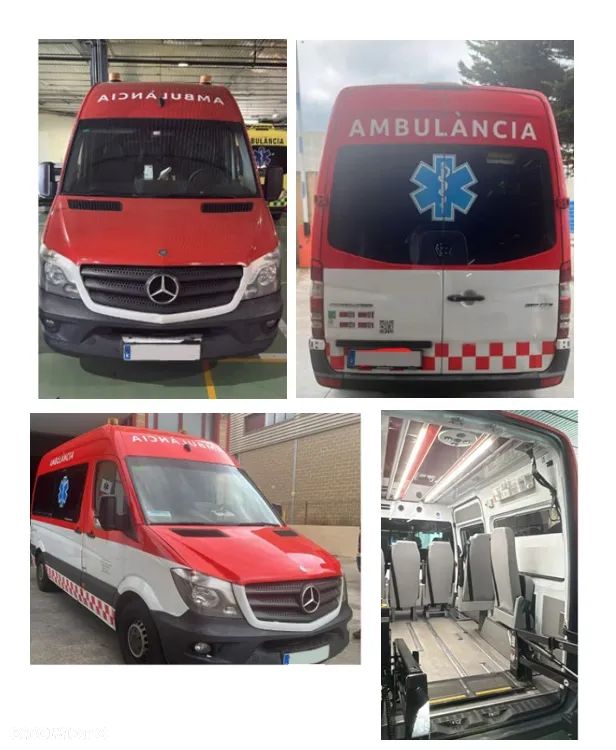 Używany Mercedes-Benz Sprinter - Karetka 2014 - 44 000 PLN, 250 km ...