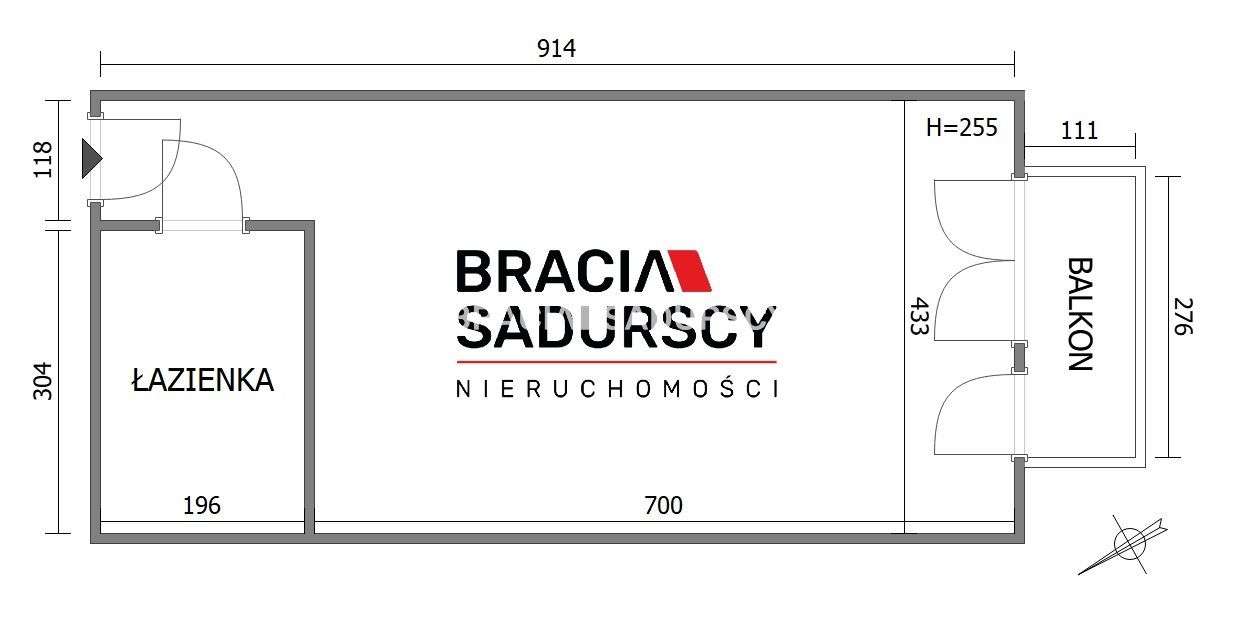 1 pokój, mieszkanie na sprzedaż - Kraków, Prądnik Biały, Górka Narodowa ...