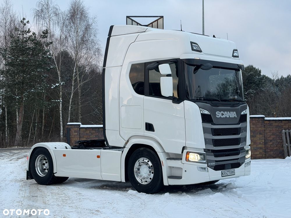 Używany Scania R500 SCANIA na kontrakcie serwisowym NAWIGACJA FULL LED ...