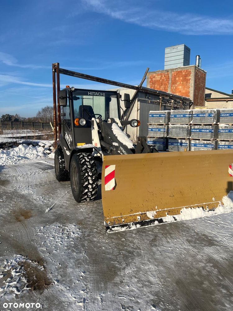 Używany Hitachi ŁADOWARKA HITACHI ZW75 szybkozłącze hydr. Łyżka widły ...