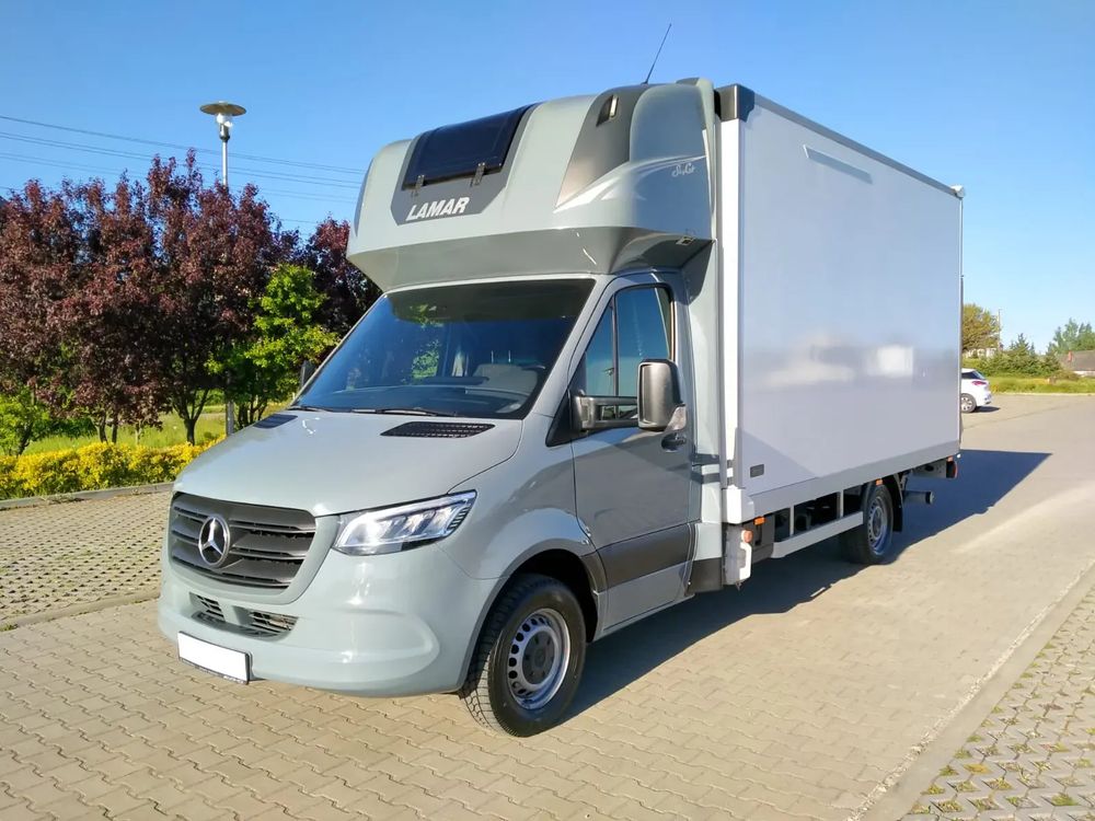 Używany Mercedes-Benz Sprinter 316, WINDA 750kg, Kontener 9Palet ...