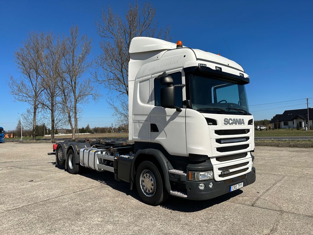 Używany Scania R 490 6X2 EURO 6 BDF 2015 - 133 000 PLN, 609 000 km ...