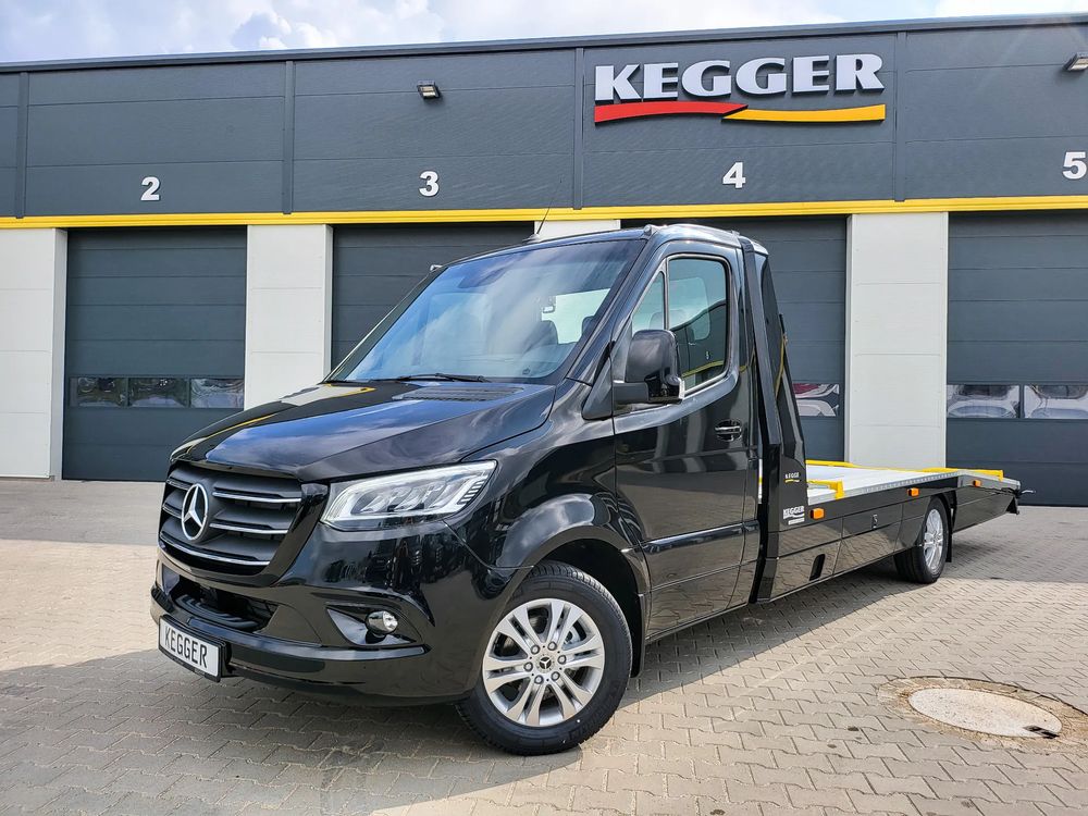 Nowy Mercedes-Benz Sprinter 319 El. fotele z pamięcią webasto LED ...