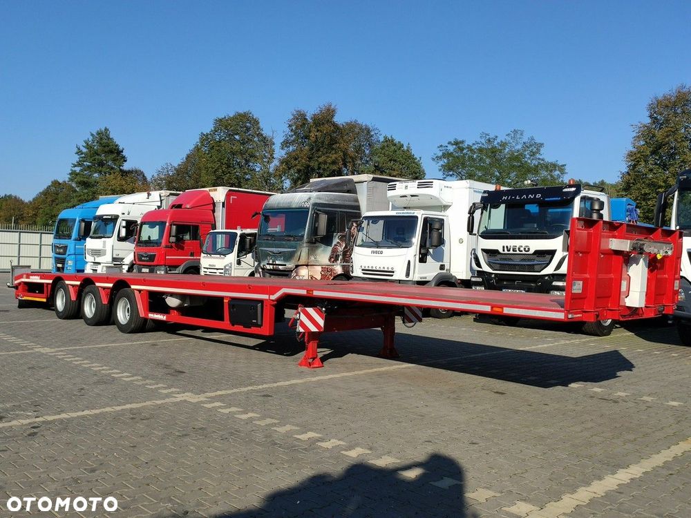 Używany Faymonville Niskopodłogowa Telemega Rozciągana 7m 3-Osiowa Oś ...