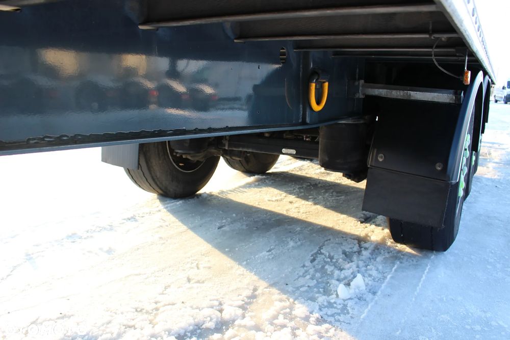 Używany Fruehauf KONTENER /OŚ PODNOSZONA/ ROLETA / *SERWIS FR*/IDEALNY ...