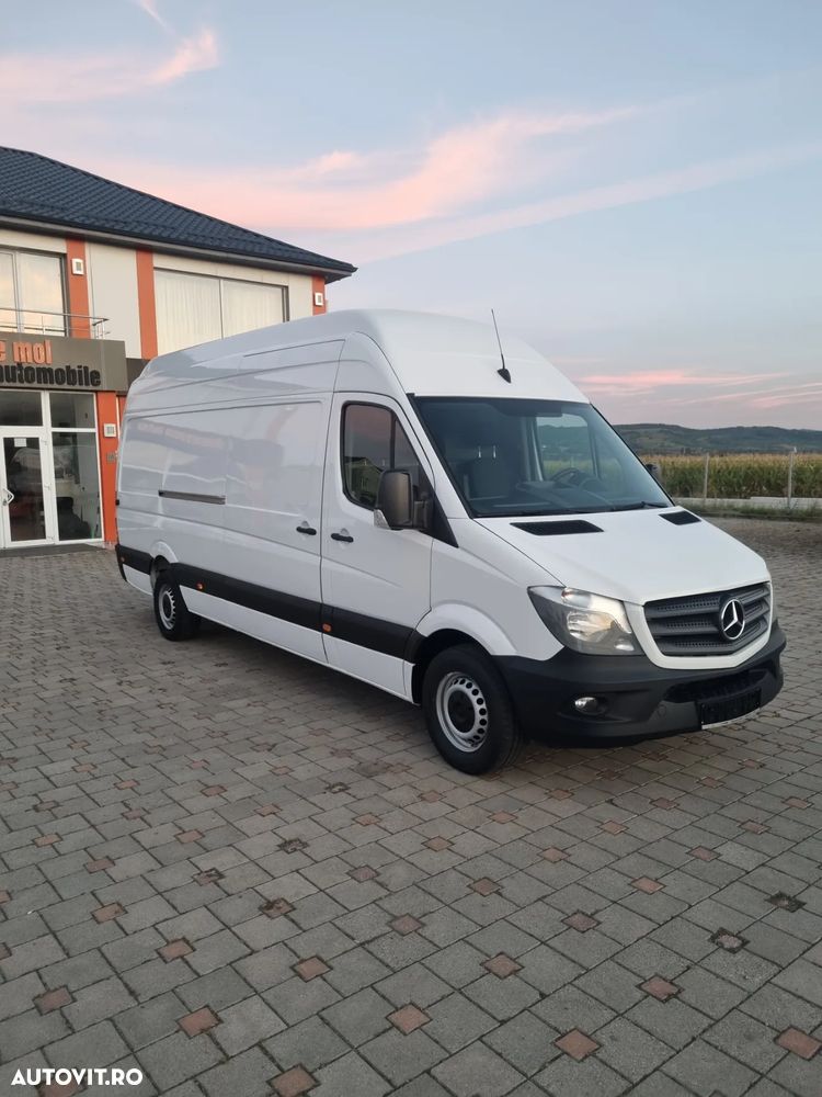 Utilizat Mercedes-Benz Sprinter 316 CDI MAXI Supra Înalt + Lung An 2016 ...