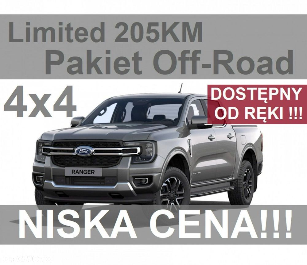 Nowy Ford Ranger 2024 - 198 500 PLN, 1 km - Otomoto.pl