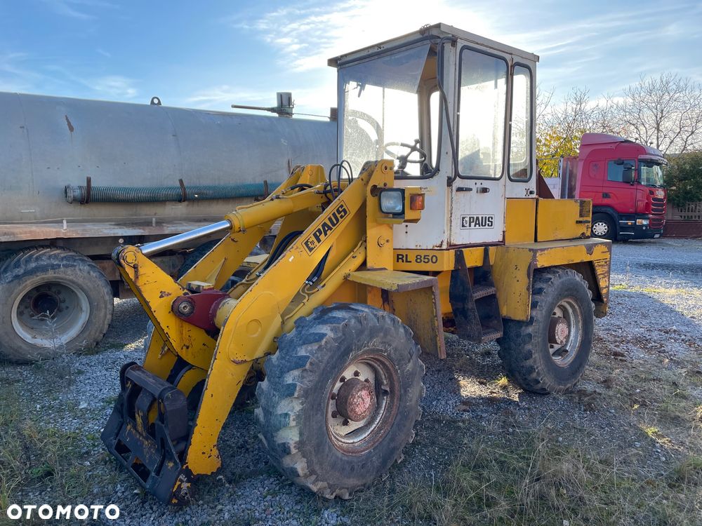 Używany Paus RL850, 2 łyżki, widły 1992 - 59 655 PLN - Otomoto.pl