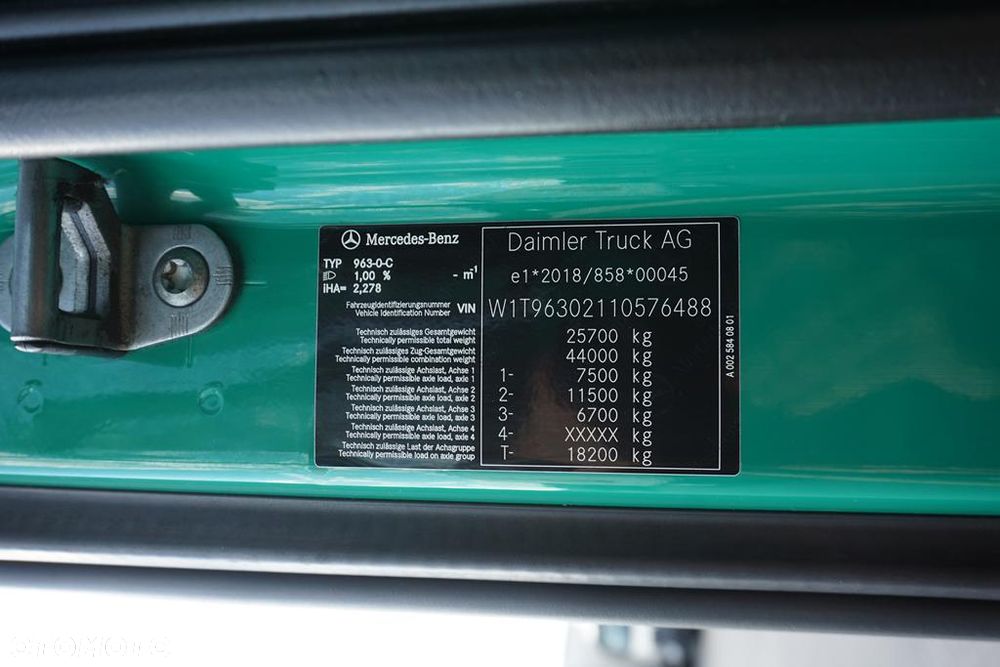 Używany Mercedes-Benz ACTROS / 2548 / ACC / E 6 / MP 5 / MEGA / BDF 7 ...