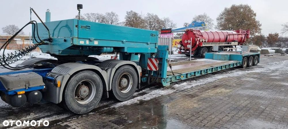 Używany Goldhofer Naczepa Goldhofer typu tiefbett 3 osiowa 1994 - 43 ...