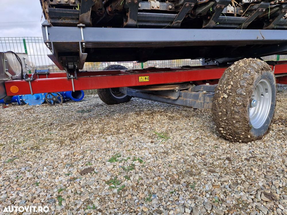 Utilizat Olimac DRAGO GT 12 RANDURI HEADER PORUMB CU CARUCIOR TRANSPORT ...