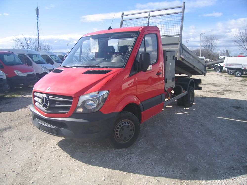 Utilizat Mercedes-Benz SPRINTER 513 CDI , 3 LOC. BASCULABI, AC. 2 BUC ...