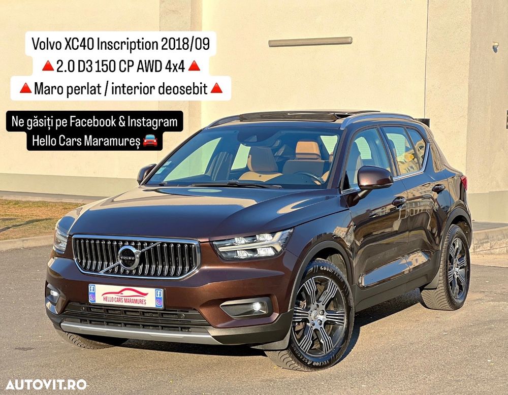 Utilizat Volvo XC 40 2018 - 21 990 EUR, 186 000 km - Autovit.ro
