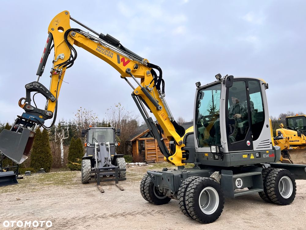 Używany Wacker Neuson EW65 Koparka Kołowa 6503 7ton 3x łyżki LEHNHOFF ...