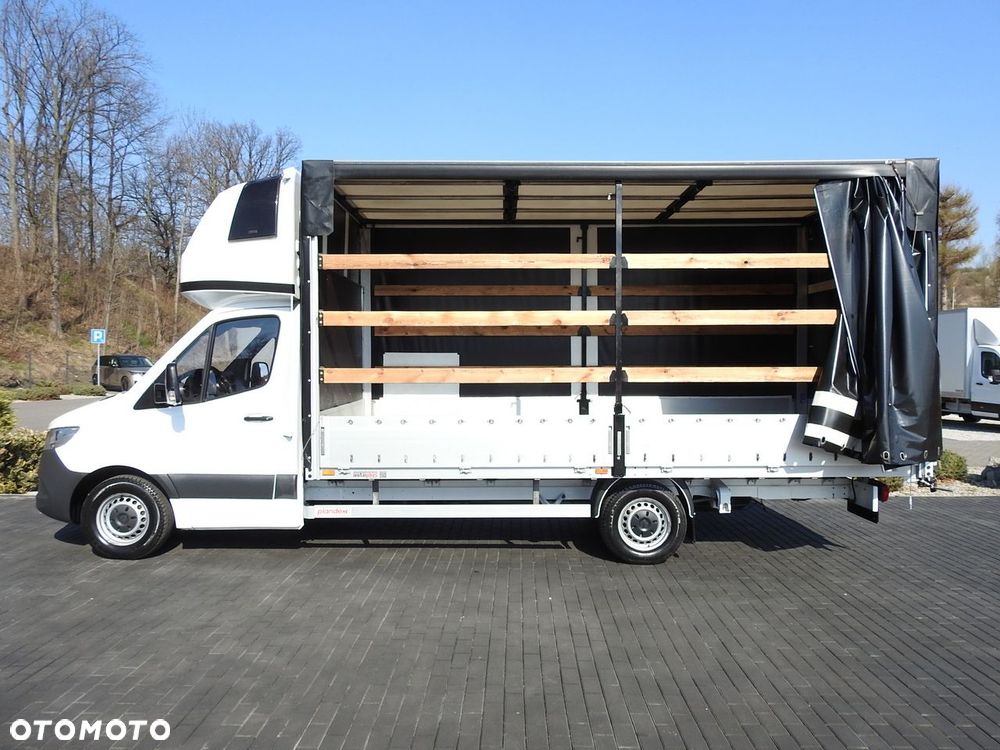 Używany Mercedes-Benz SPRINTER 316 PLANDEKA 10 PALET WEBASTO ...