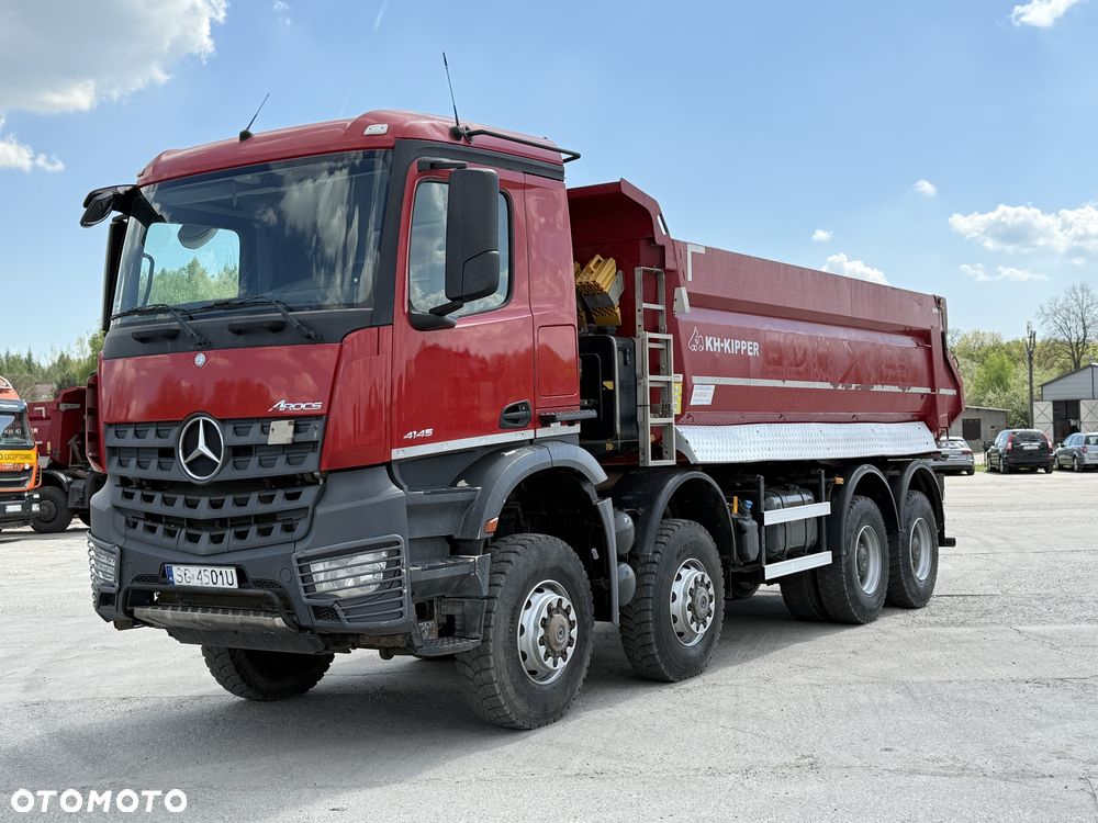 Używany Mercedes-Benz AROCS 4145K, 8x8, Kh Kipper, 419.000 PLN Netto ...
