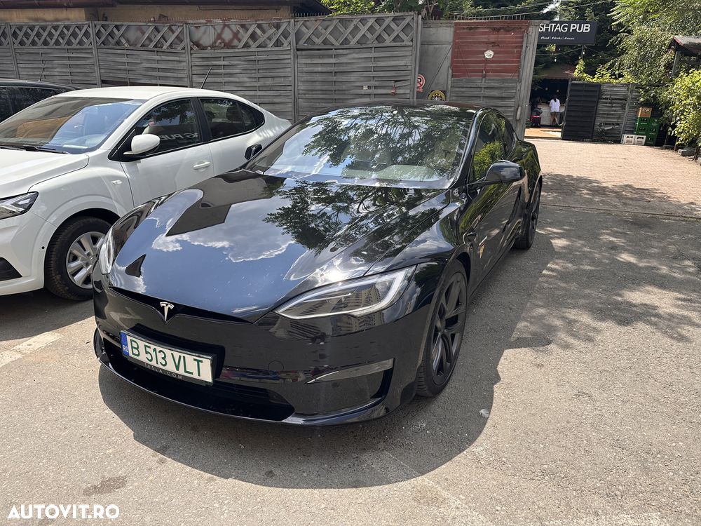 Second hand Tesla Model S - 135 000 EUR, 15 368 km, 2022 - autovit.ro