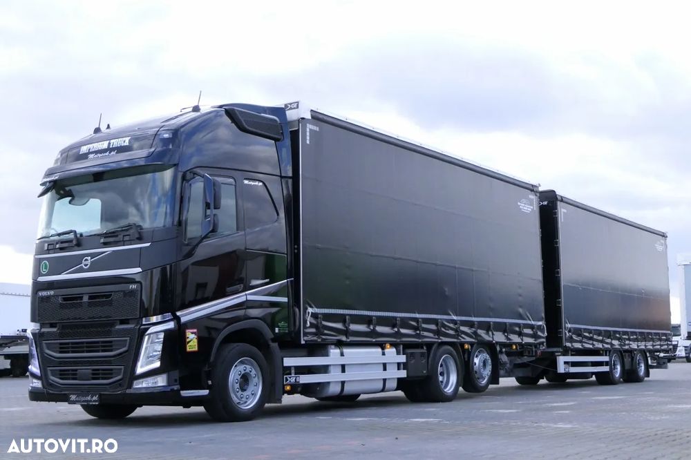 Second hand Volvo FH 500/ JUMBO TRUCK 120 M3 /VEHICULAR / DOPPELSTOCK ...