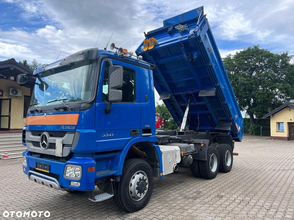 Używane Mercedes-Benz 3341 ACTROS AK MP3 wywrotka 3-str., 6x6, MEILLER ...