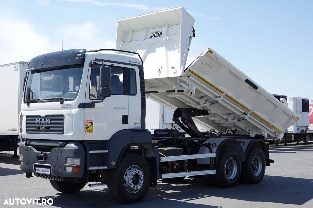 Second hand MAN TGA 33.350 / 6x4 / BASCULANTE MEILLER KIPPER ...