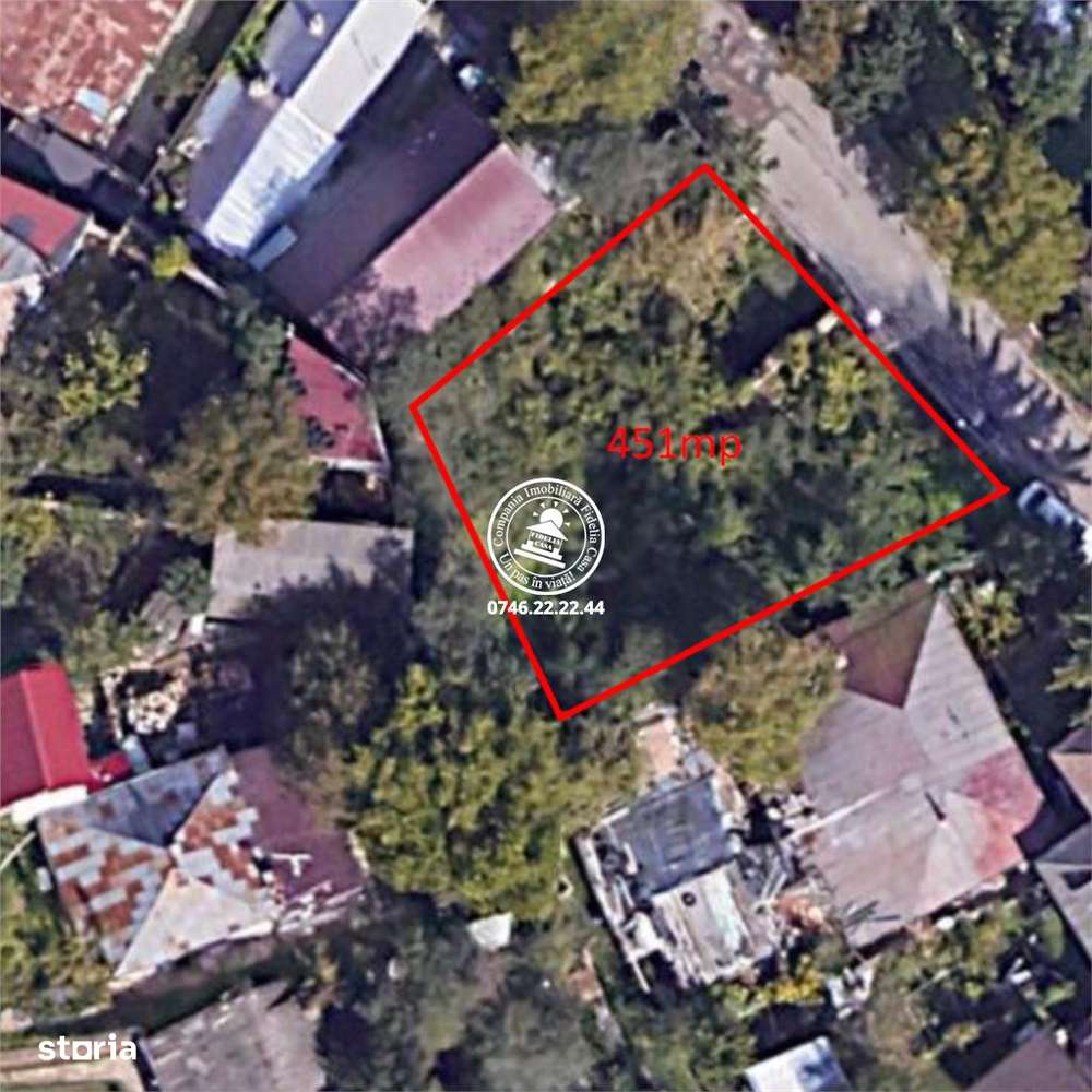 451 m², teren de vanzare - Iasi (judet), Ticau - 10185833 • www.storia.ro