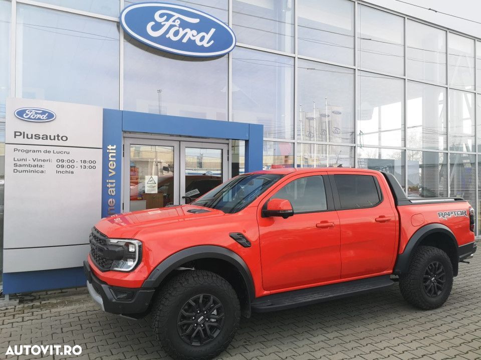 Nou Ford Ranger Raptor - 64 248 EUR, 1 km - Autovit