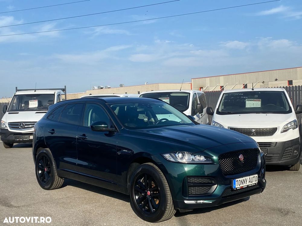 Second hand Jaguar F-Pace - 22 600 EUR, 155 600 km, 2017 - autovit.ro