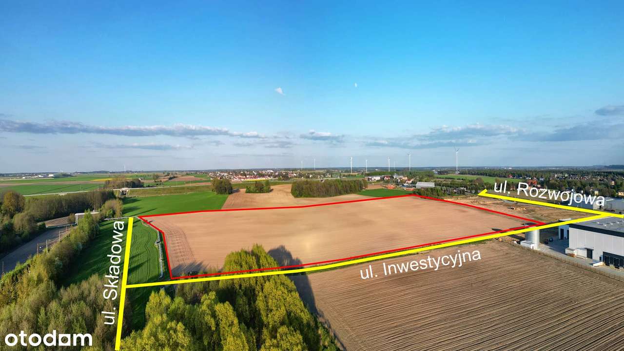 10 000 m², działka na sprzedaż - ul. Przemysłowa, Kępno - 66906086 ...