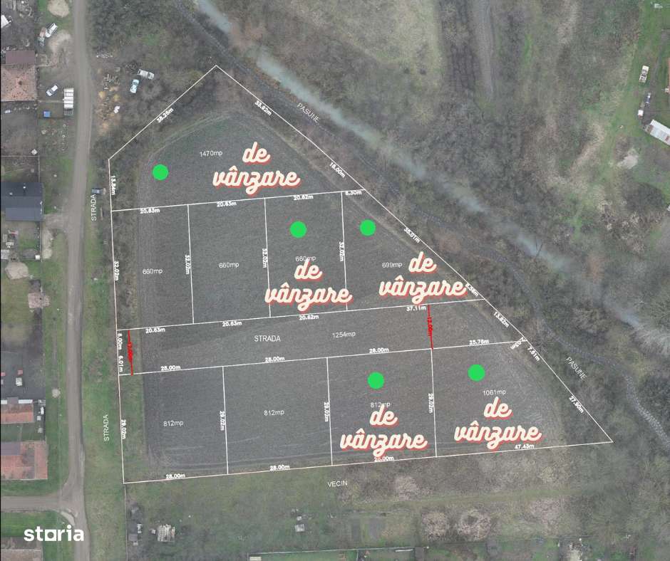 660 m², teren de vanzare - Timis (judet), Sacosu Turcesc - 10043664 ...